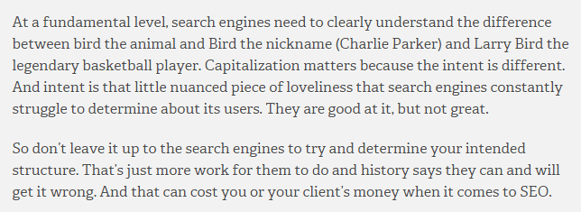 Is UPPERCASE or lowercase Better for URLS? | Volume Nine